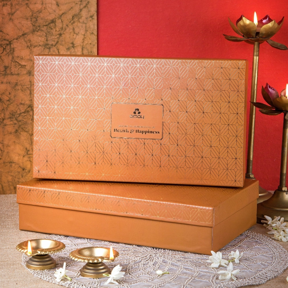 Happy Crunch Diwali Gift Box-Omay Foods – The Gourmet Box
