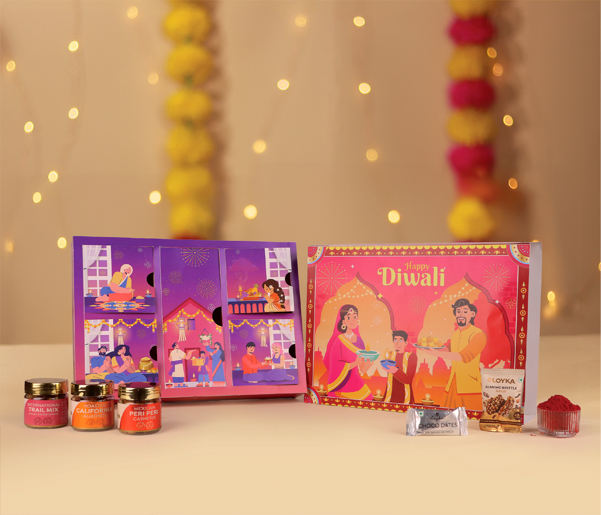 Loyka Ghar Wali Diwali Gift Box - Loyka Corporate gifts – The Gourmet Box