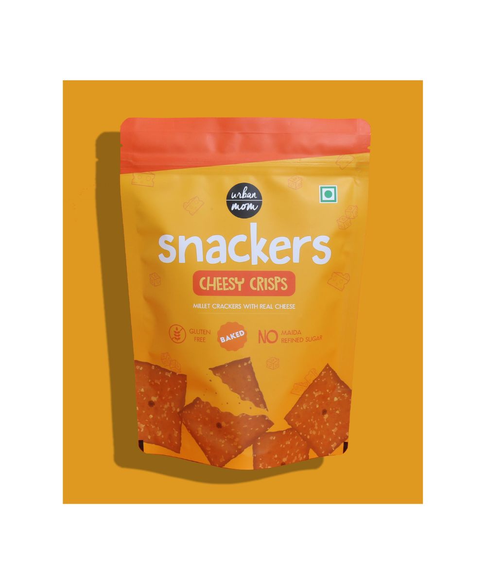 Cheesy Crisps - 100g - Urban Moms – The Gourmet Box
