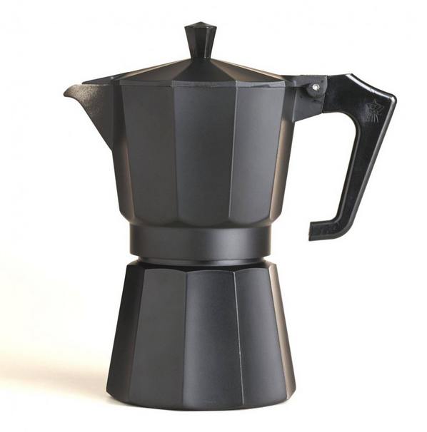 Black Coffee Moka Pot – The Gourmet Box