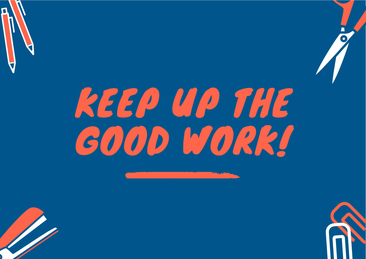 Keep Up the Good Work Card – The Gourmet Box